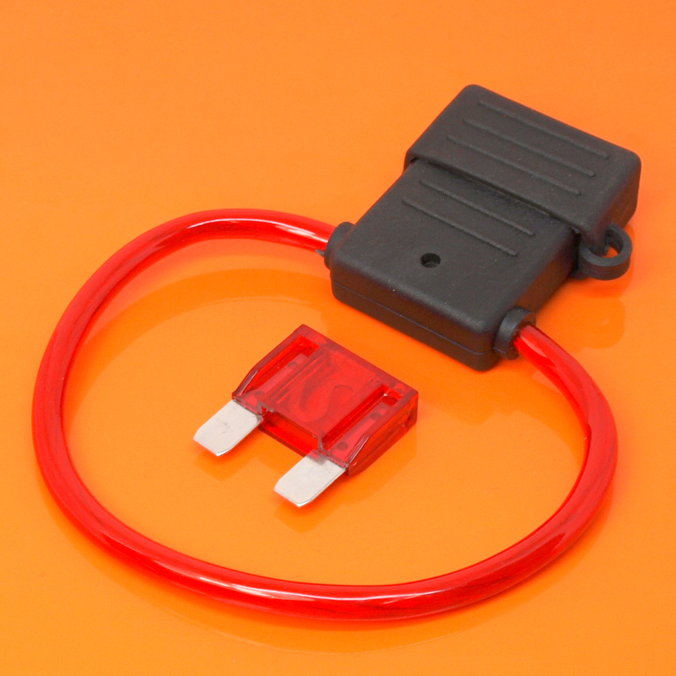 High Quality Maxi Blade Fuse Holder with 50 Amp Red Fuse Car Van Boat ...