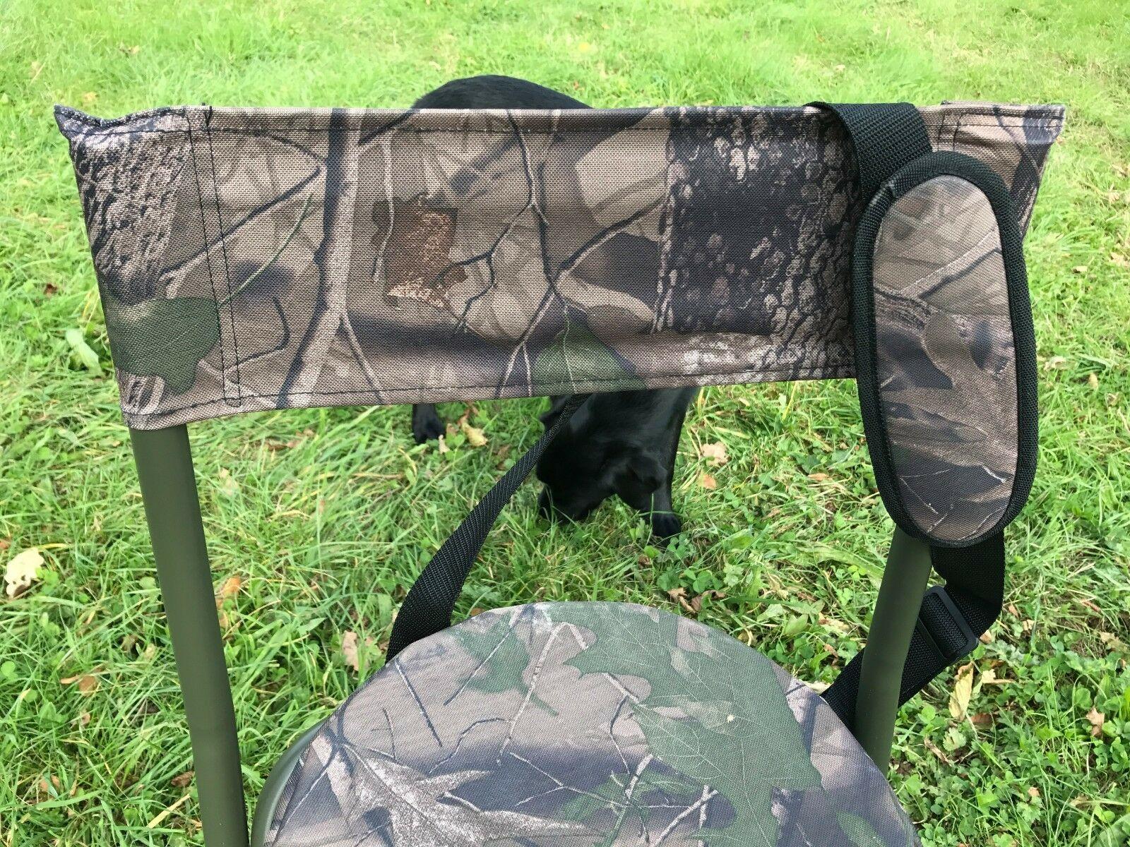 Tall Camo Swivel Seat for Pigeon Shooting Chair Hunting Stool Shoot ...
