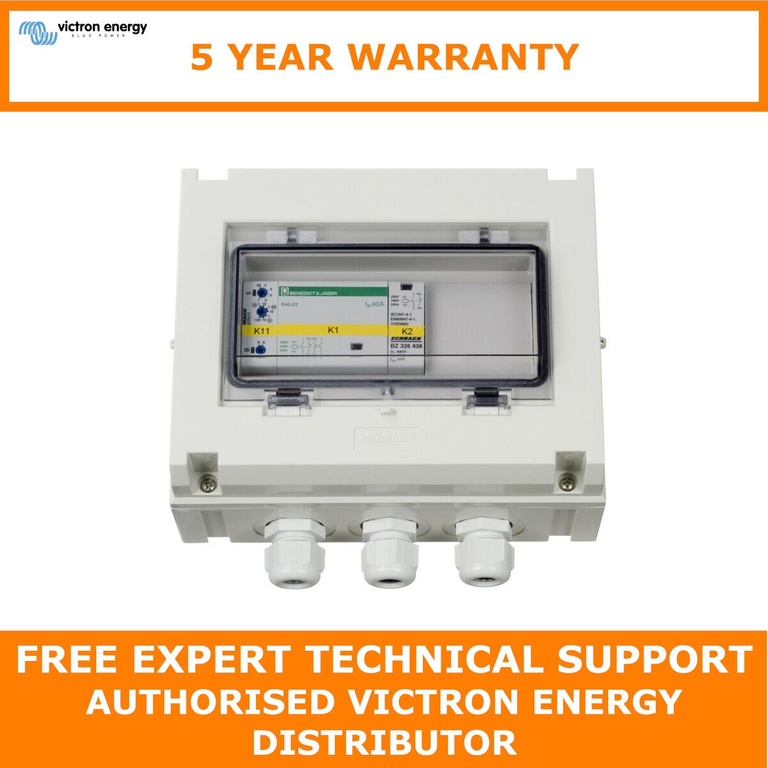 Victron Energy VE Transfer Switch 10KVA, 1ph, 200-250Vac – COS230103100 ...