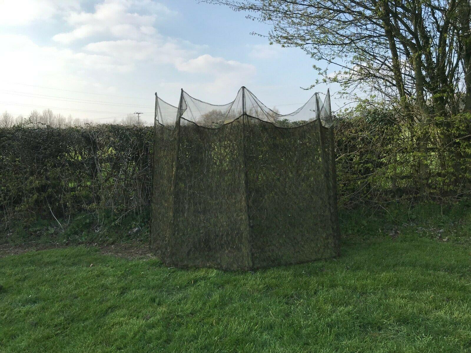 Camo Netting All in 1 Hide Roll Up 4m x 1.85m Clearview & Stealth with ...