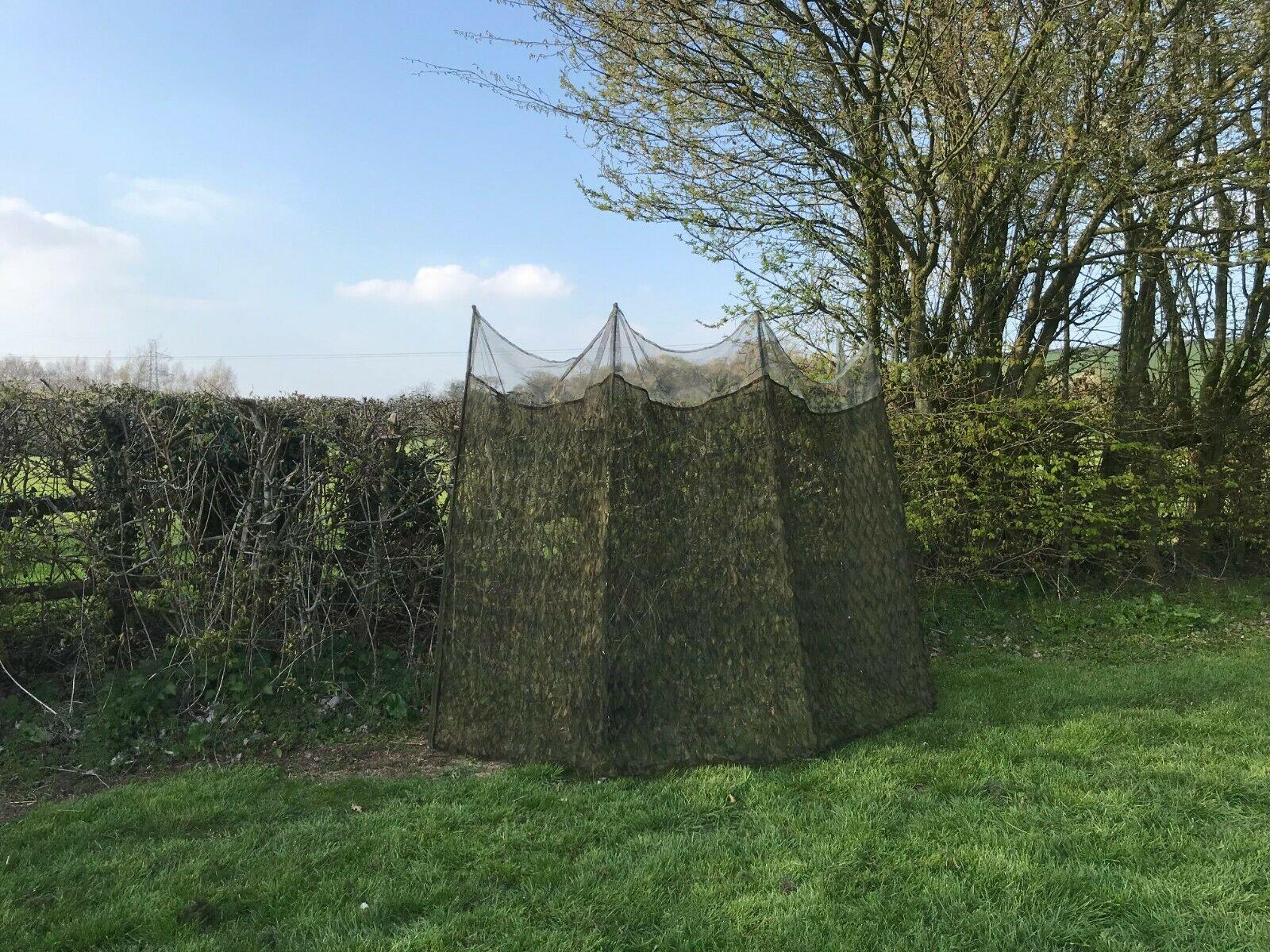 Camo Netting All in 1 Hide Roll Up 4m x 1.85m Clearview & Stealth with ...