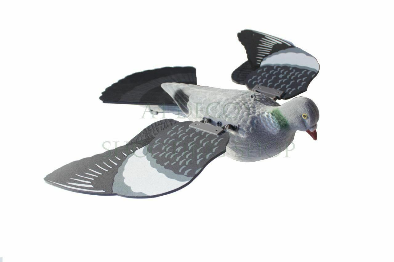 Flying Pigeon Decoy Spring Wing Ultimate for Bouncer Swooping Flapping ...