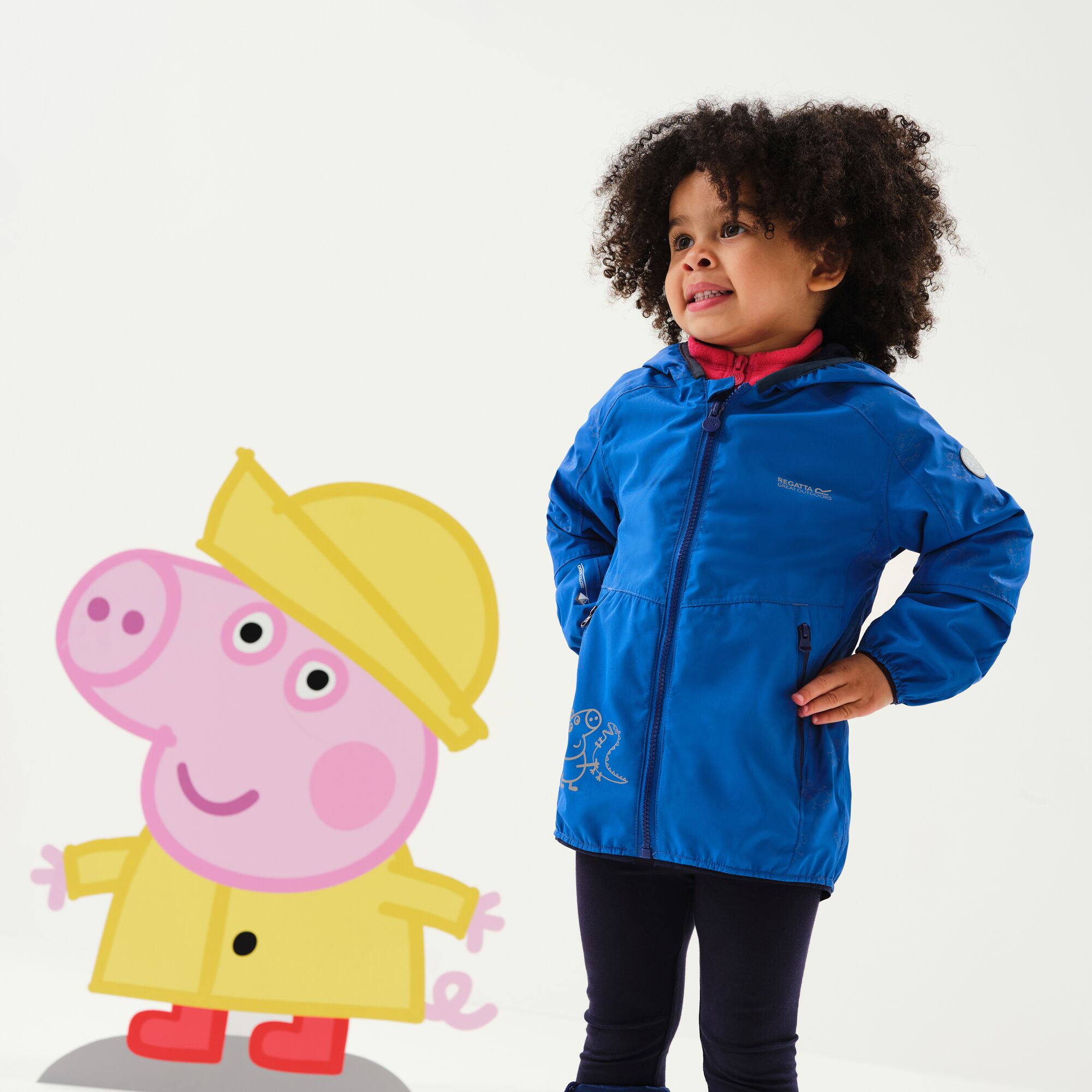 Regatta Peppa Pig Kids Active Shell Jacket Waterproof Breathable | eBay UK