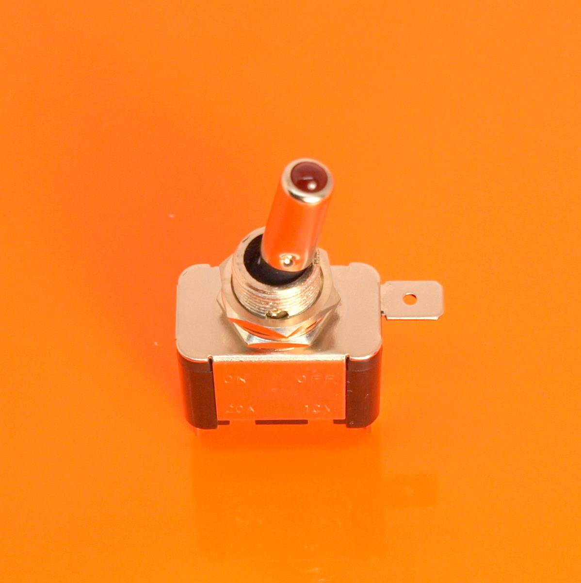 12V Illuminated LED ON-OFF SPST 2 Position Toggle Switch Rally Boat Car ...