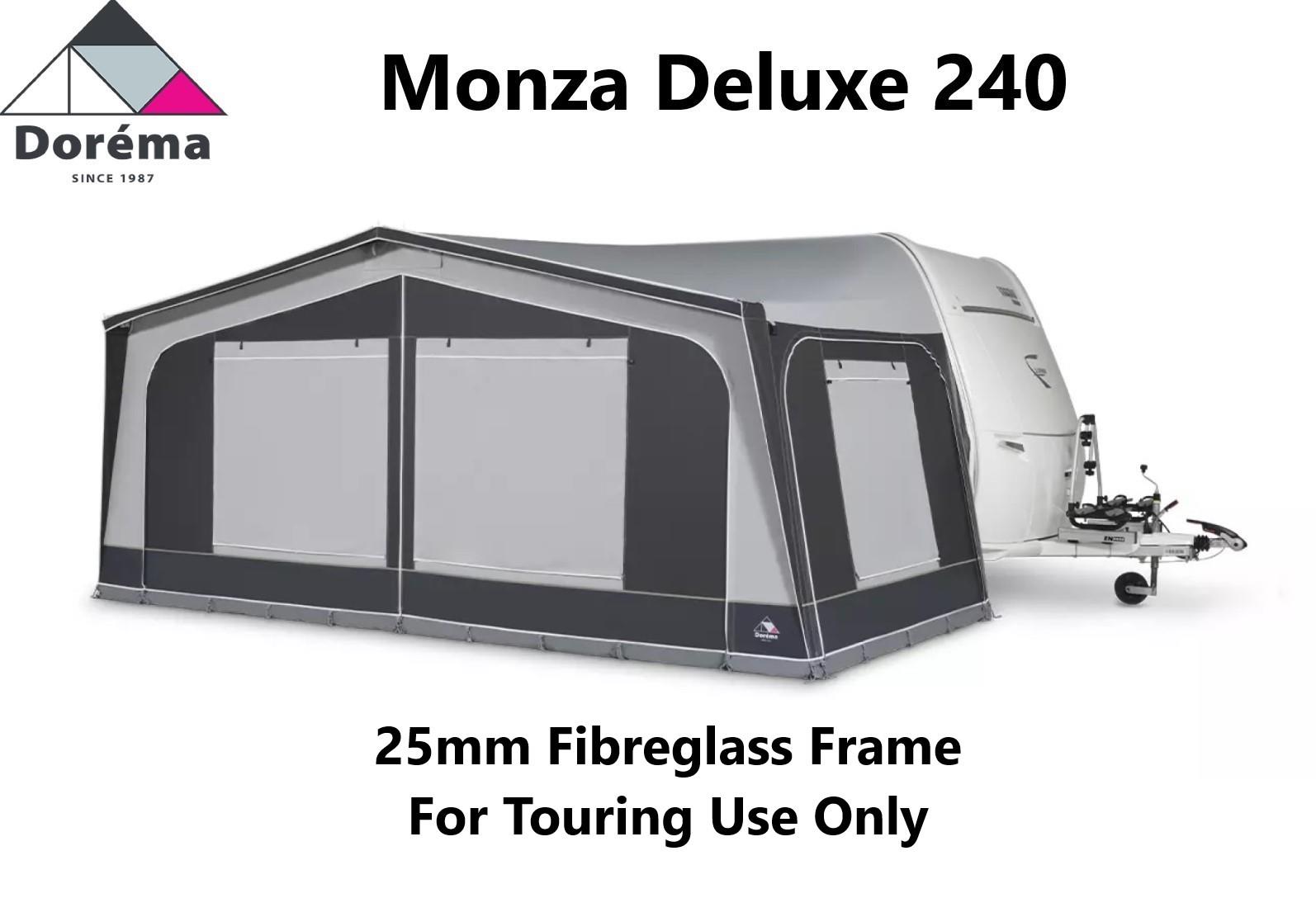 Dorema Monza 240 Deluxe Touring Awning Size 17 - 1050- 1075cm ...