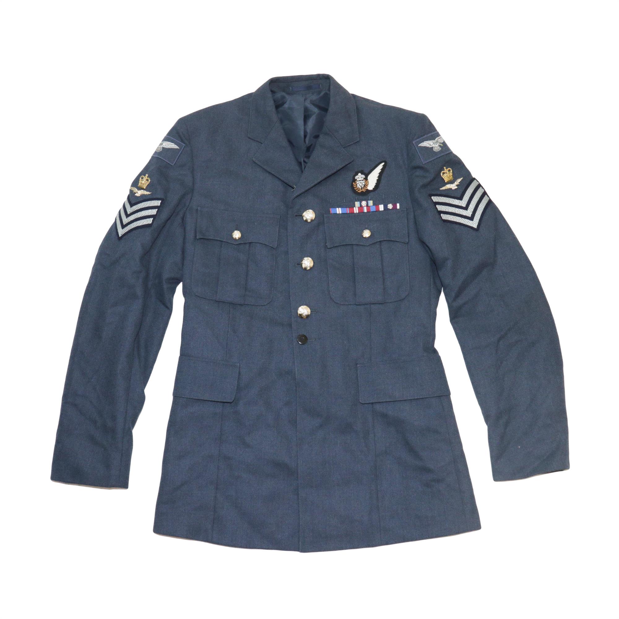 Genuine British RAF Royal Air Force No1 Dress Uniform Jacket Grey | eBay UK